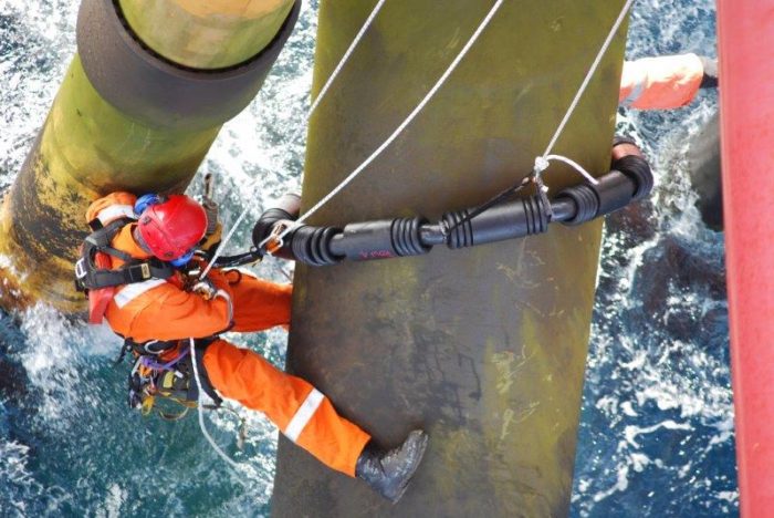 Hejre - installation of marine growth rings Archives - CLIMB Partner
