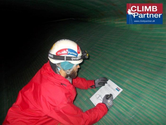 Siemens - Blade inspection @ Baltic 2 wind farm - CLIMB Partner