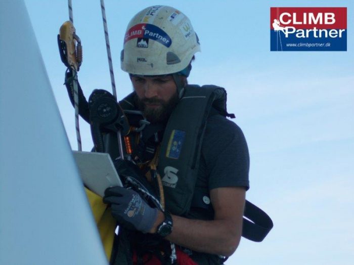Siemens - Blade inspection @ Baltic 2 wind farm - CLIMB Partner